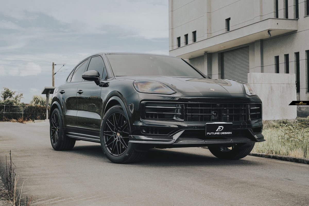 CAYENNE [SUV/Coupe] - FD carbon Front Lip [ facelift ] – Future Design ...